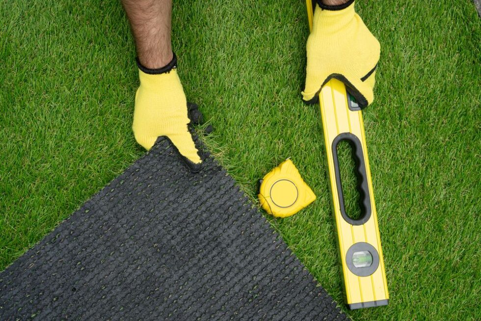 Artificial grass installation - Turf Hero USA